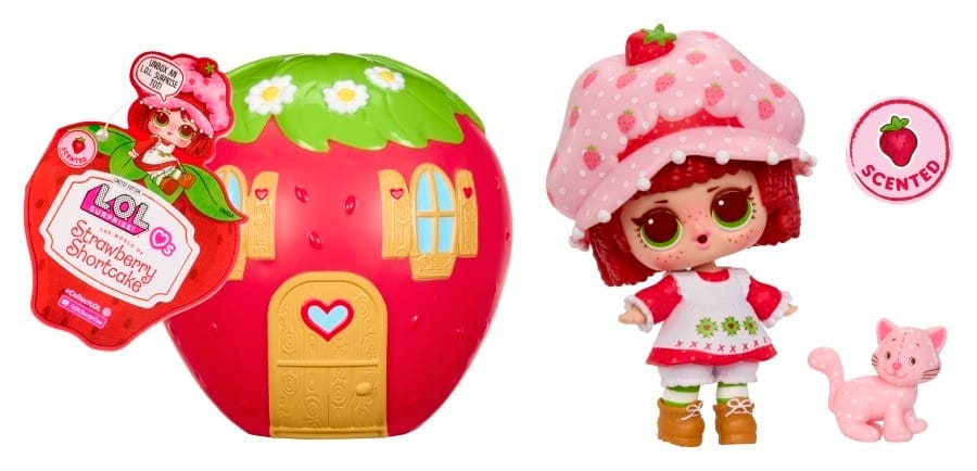 Сюжетно-ролевые игрушки L.O.L. Surprise Loves Strawberry Shortcake, мини-куколка, 1 шт, разноцветный