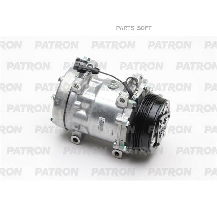 Компрессор кондиционера Fiat Ducato III (06-)/Iveco Daily IV (06-) 2.3JTD/3.0JTD от официального дистрибьютора, PATRON, артикул PACC003