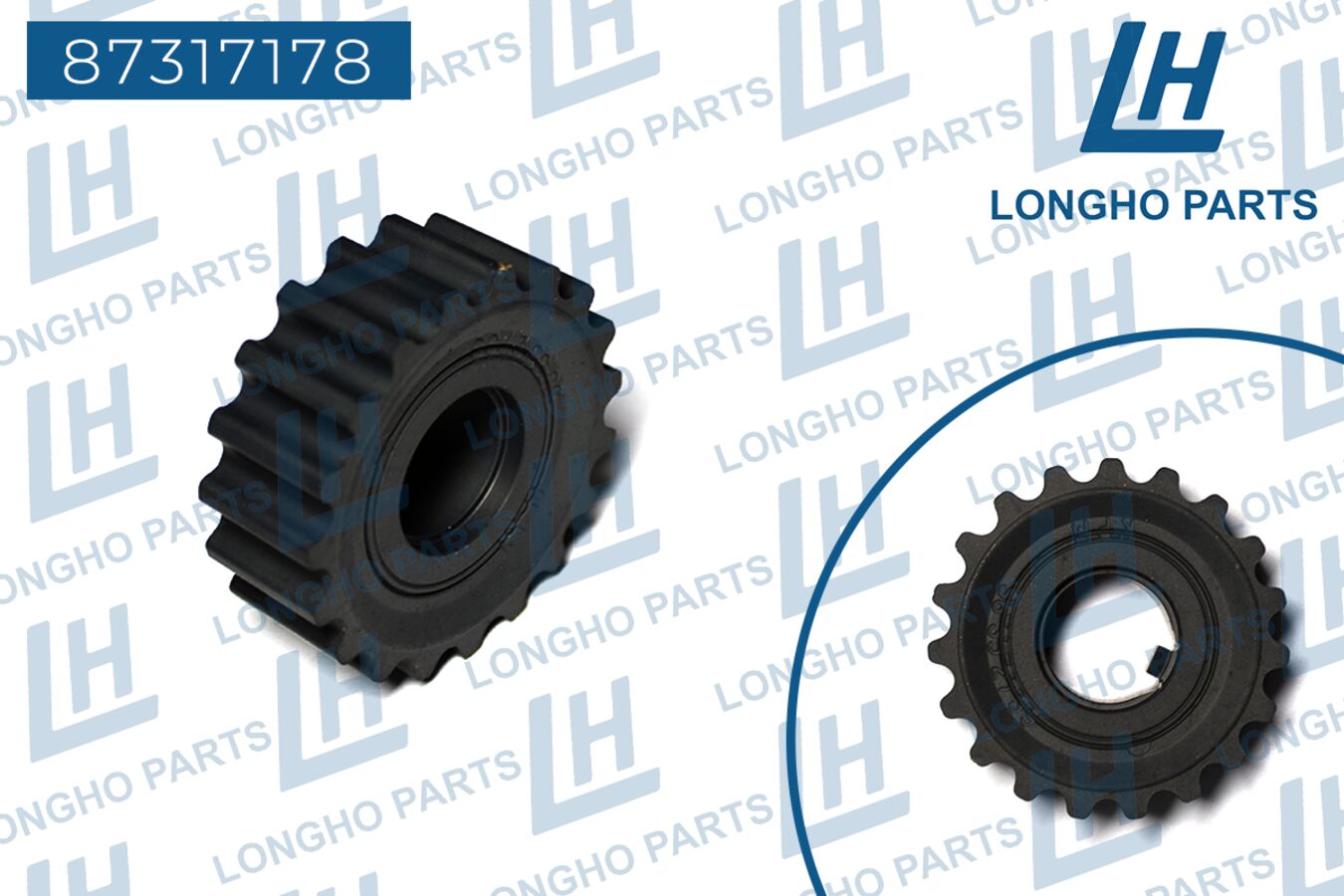 Шестерня Коленвала Daewoo Nexia 1.5 Sohс/Lanos 1,3/1,5/Aveo 1.4So 96352739 (LONGHO 87317178)