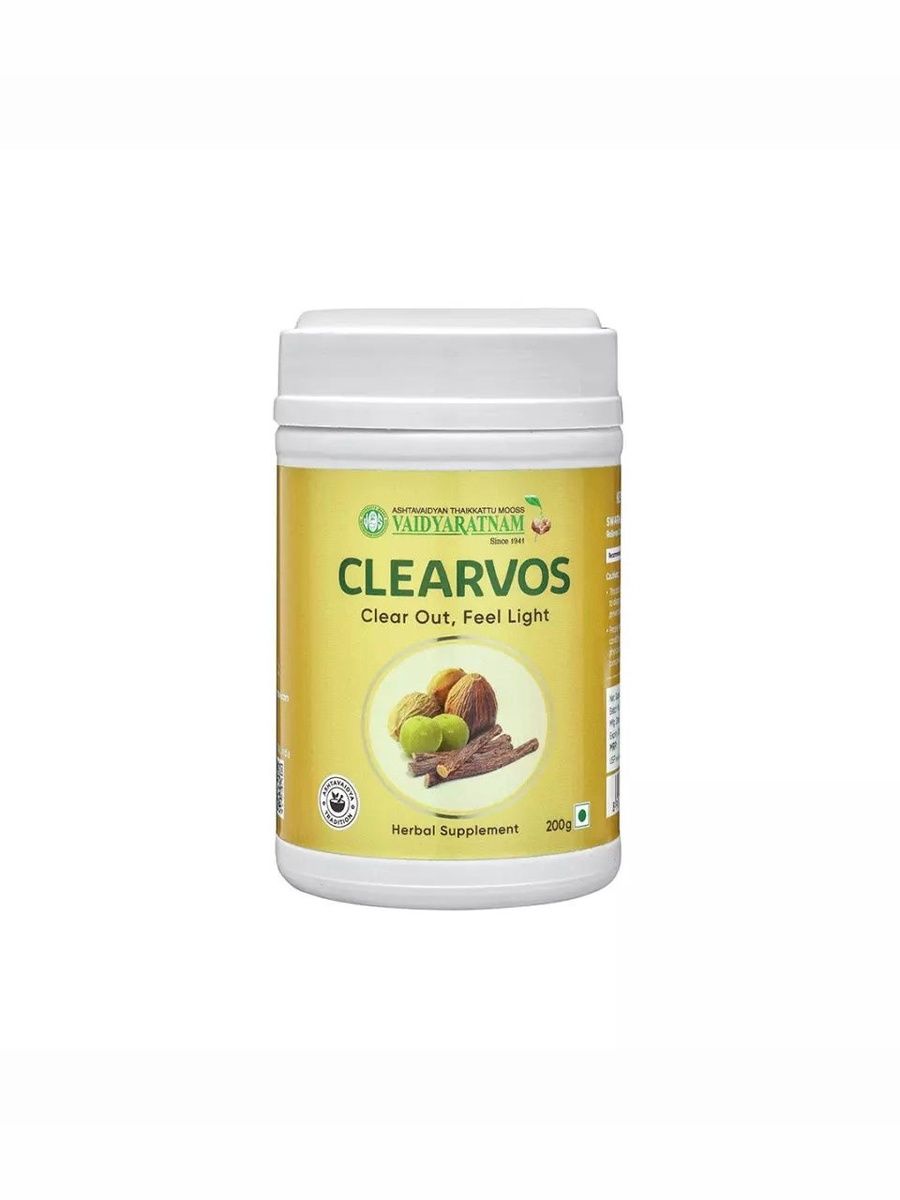 Клирвос - мягкое очищение и поддержка ЖКТ / Clearvos Vaidyaratnam 200 гр