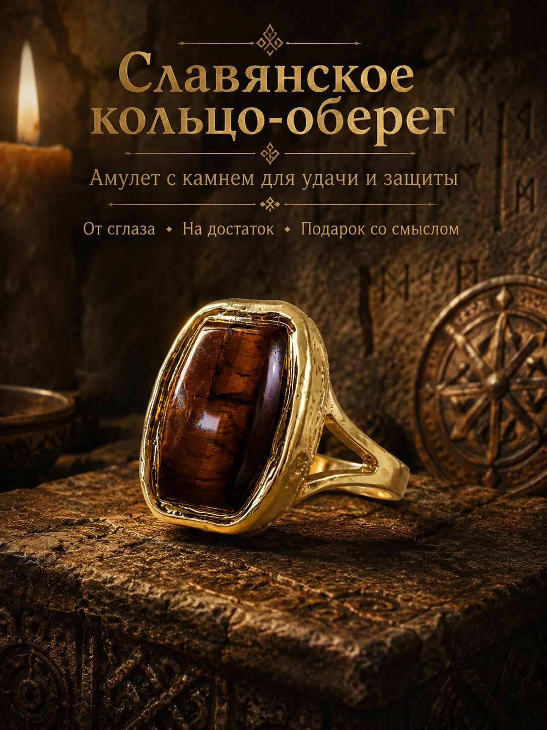 Амулет-кольцо Сила интуиции
