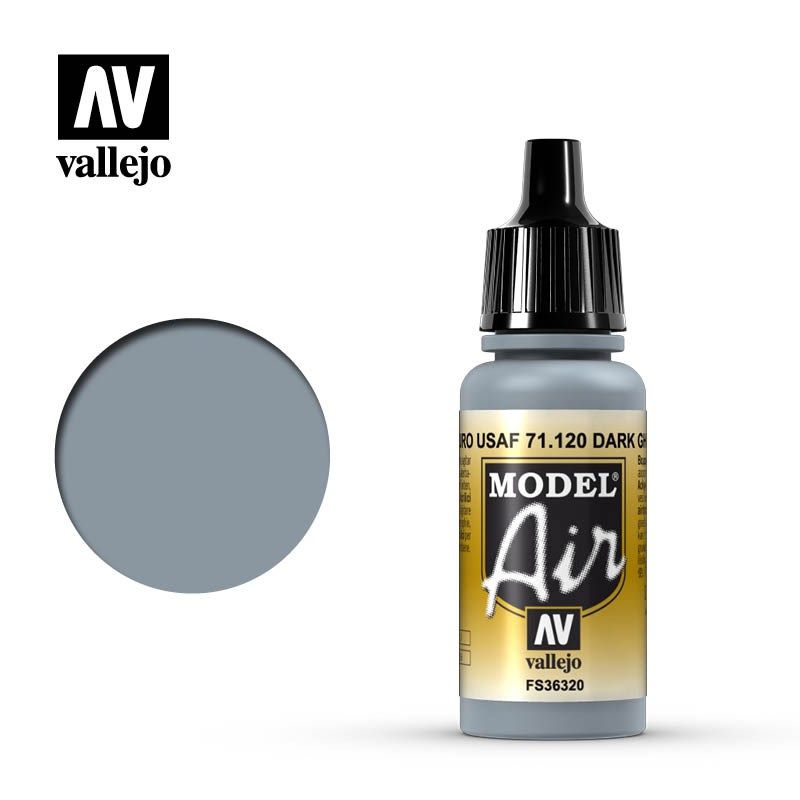 Краска для аэрографа 71120 Model Air - Dark Ghost Gray Vallejo 71120
