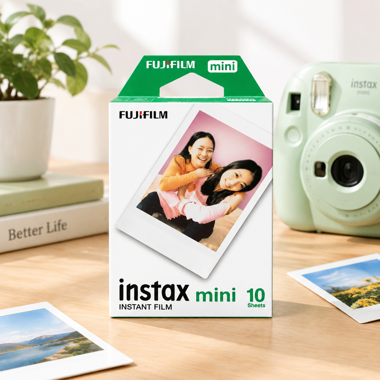 Картридж Fujifilm Instax Mini, Фотопленка Instax Mini, 10 снимков