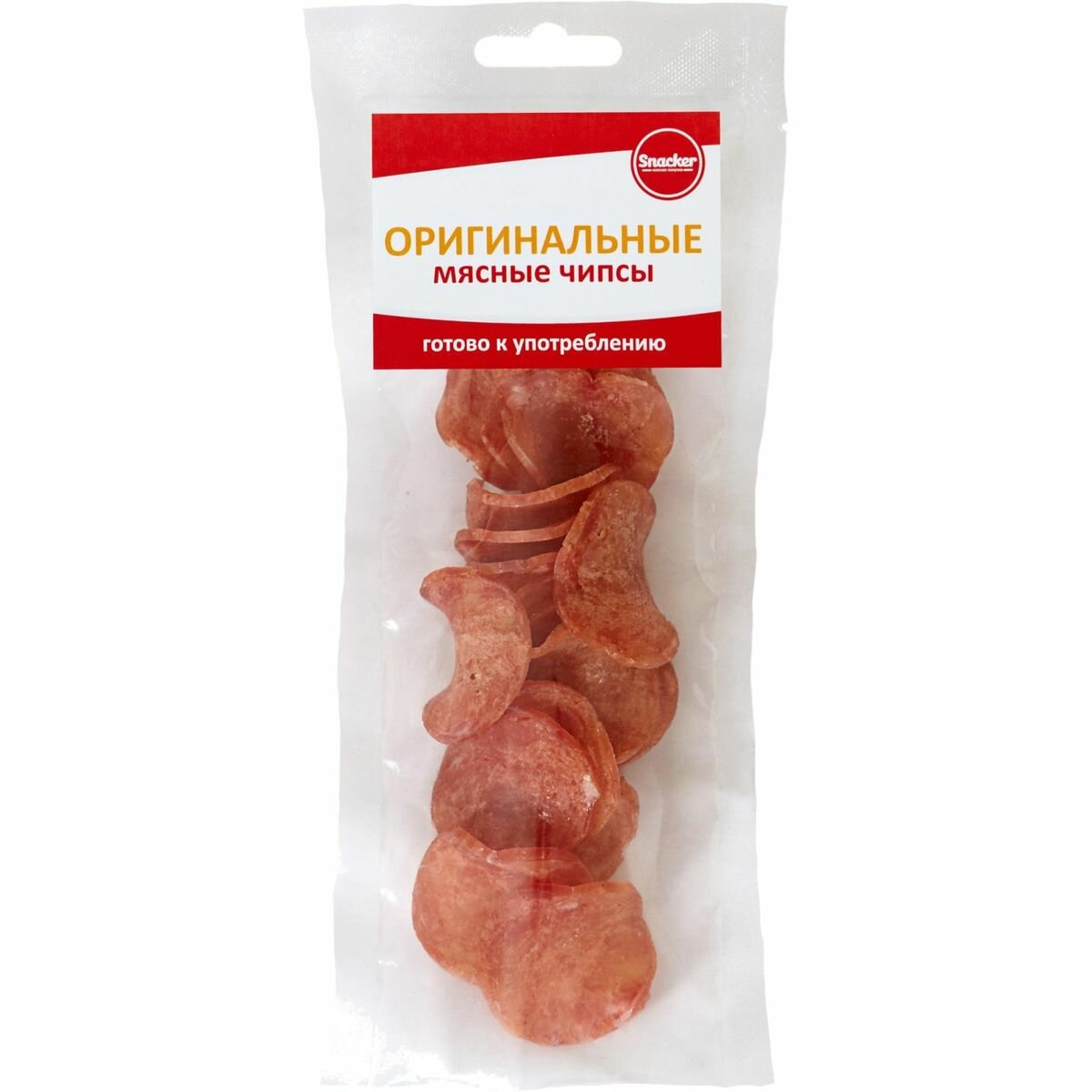 Снеки Чипсы мясные Snacker оригинальные, 50г (1621360), 1шт.