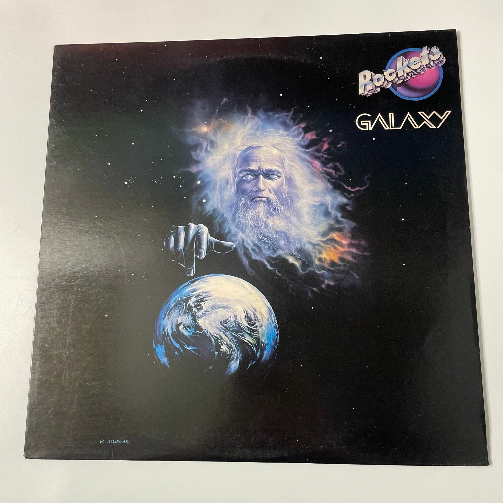 Винтажная виниловая пластинка LP Rockets Galaxy (Италия 1980)