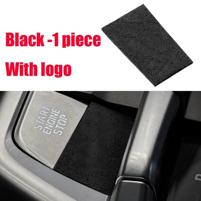 Наклейка на кнопку Start/Stop BMW X1 U11/U12, черный, 2102