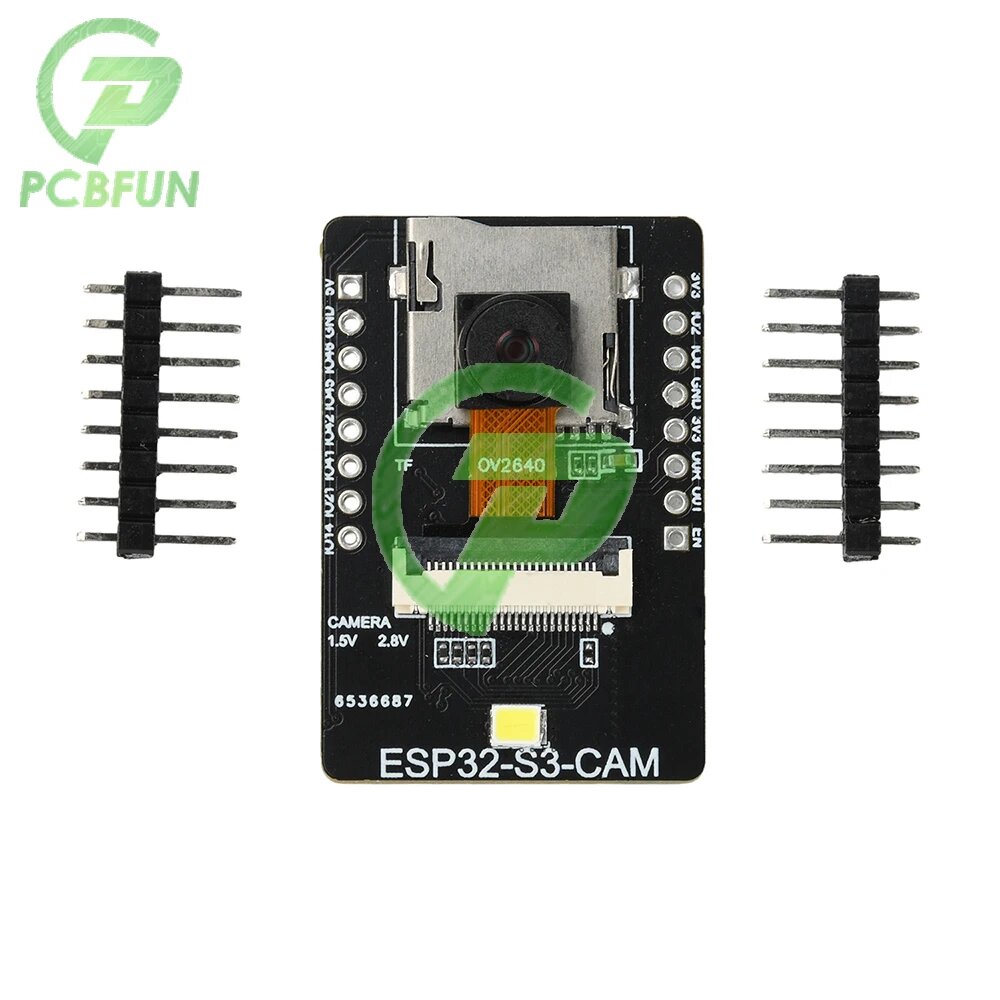 Pcbfun ESP32-S3-CAM WiFi Bluetooth плата с камерой OV2640