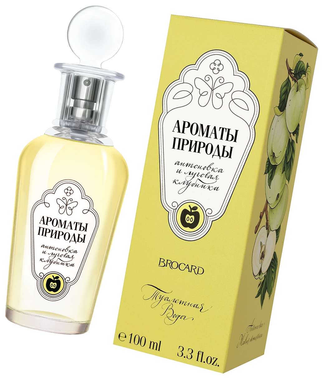 Туалетная вода Brocard Antonovka and Wild Strawberry 100 мл унисекс - Брокард Антоновка Клубника