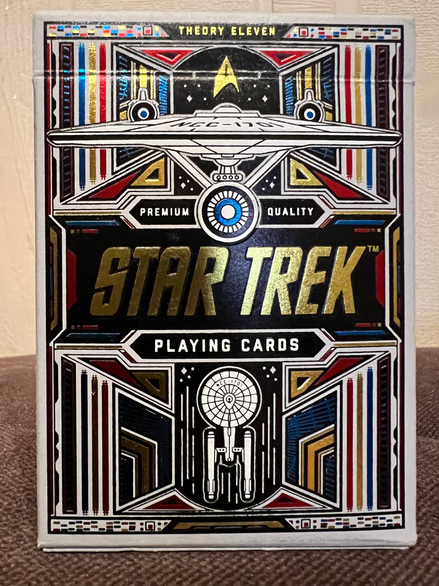 Игральные карты по мотивам сериала Star Trek, оригинальная колода Theory 11