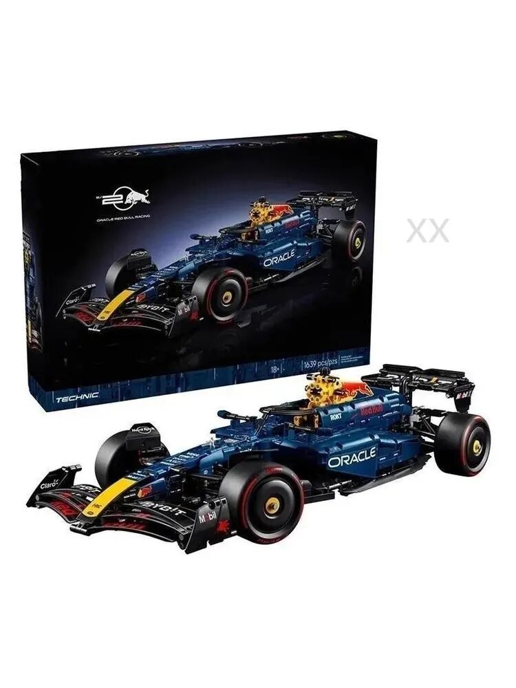 Конструктор 2506 Oracle Red Bull Racing RB20 F1, 1639 деталей, Синий