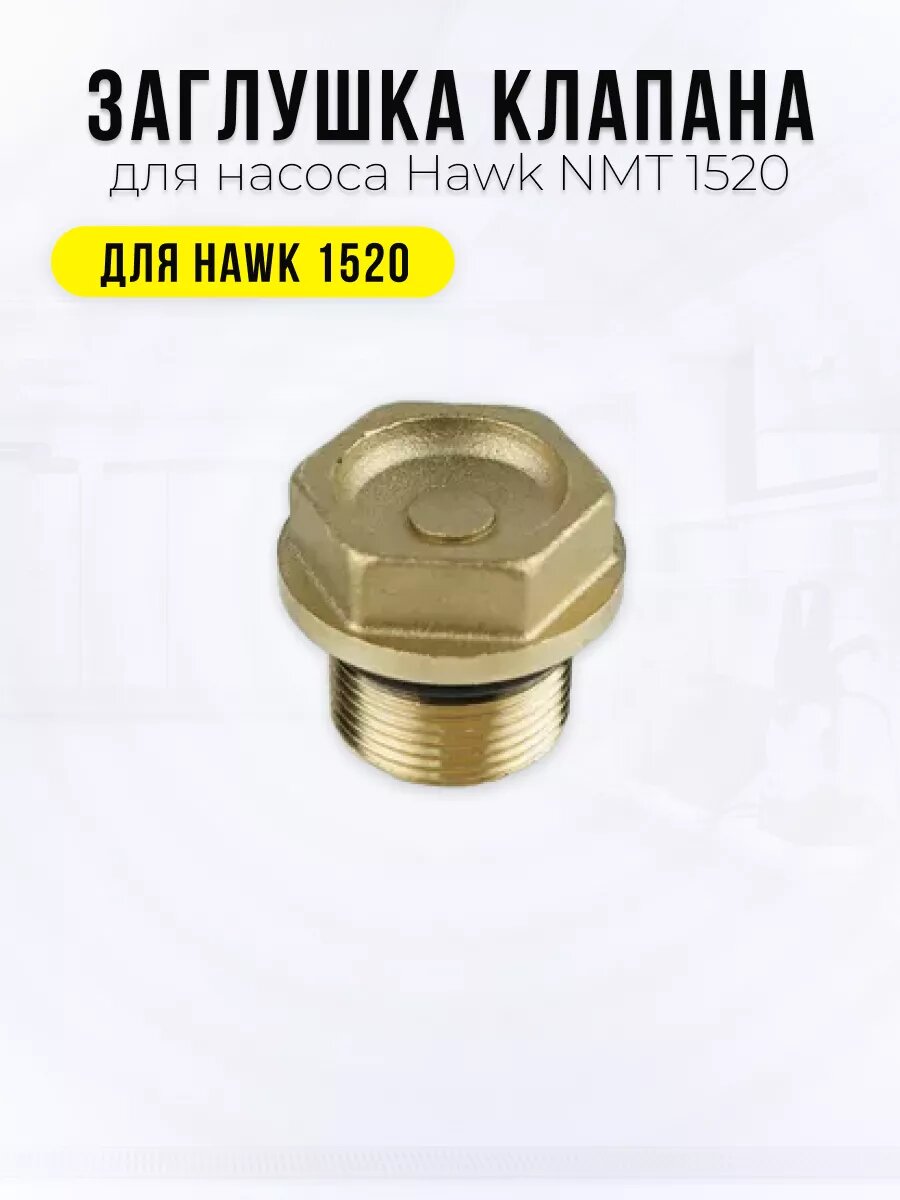Заглушка клапана для насоса Hawk NMT 1520