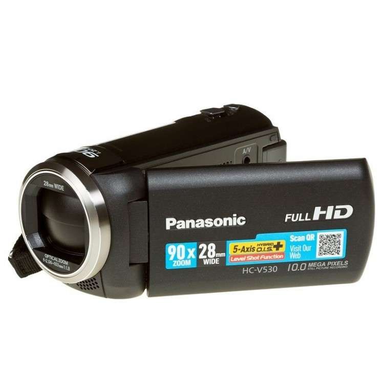 Panasonic HC-V530, Black Цифровая компактная видеокамера