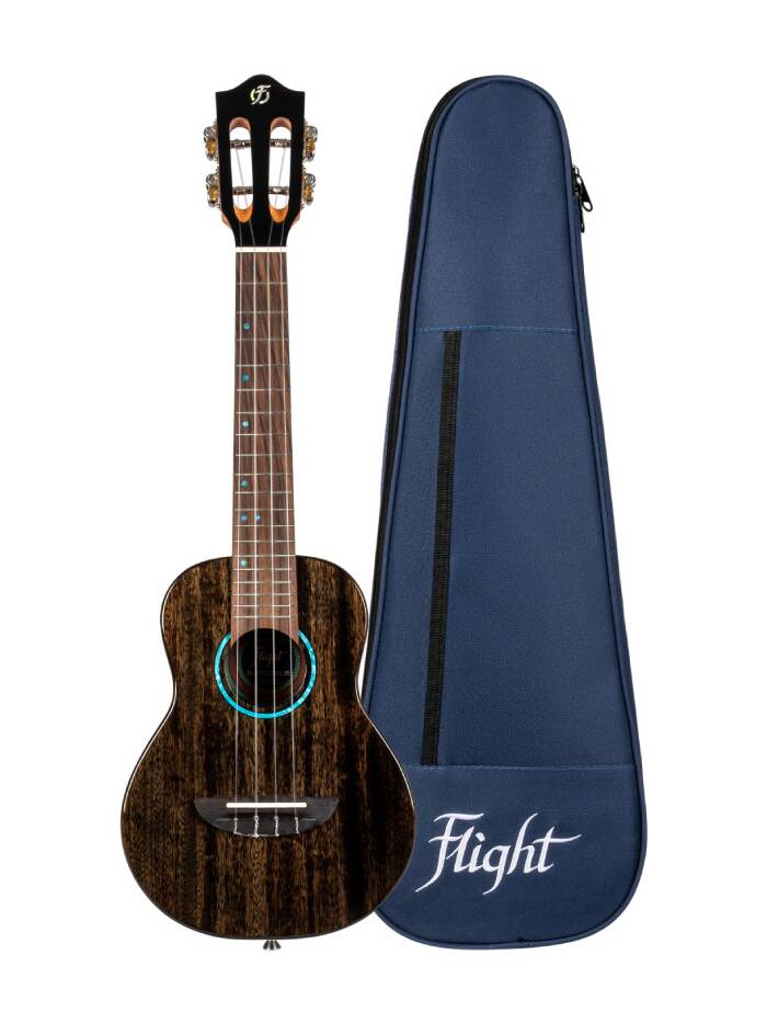 FLIGHT IRIS Tinta Concert TBK - укулеле концерт, 19 ладов, чехол в комплекте