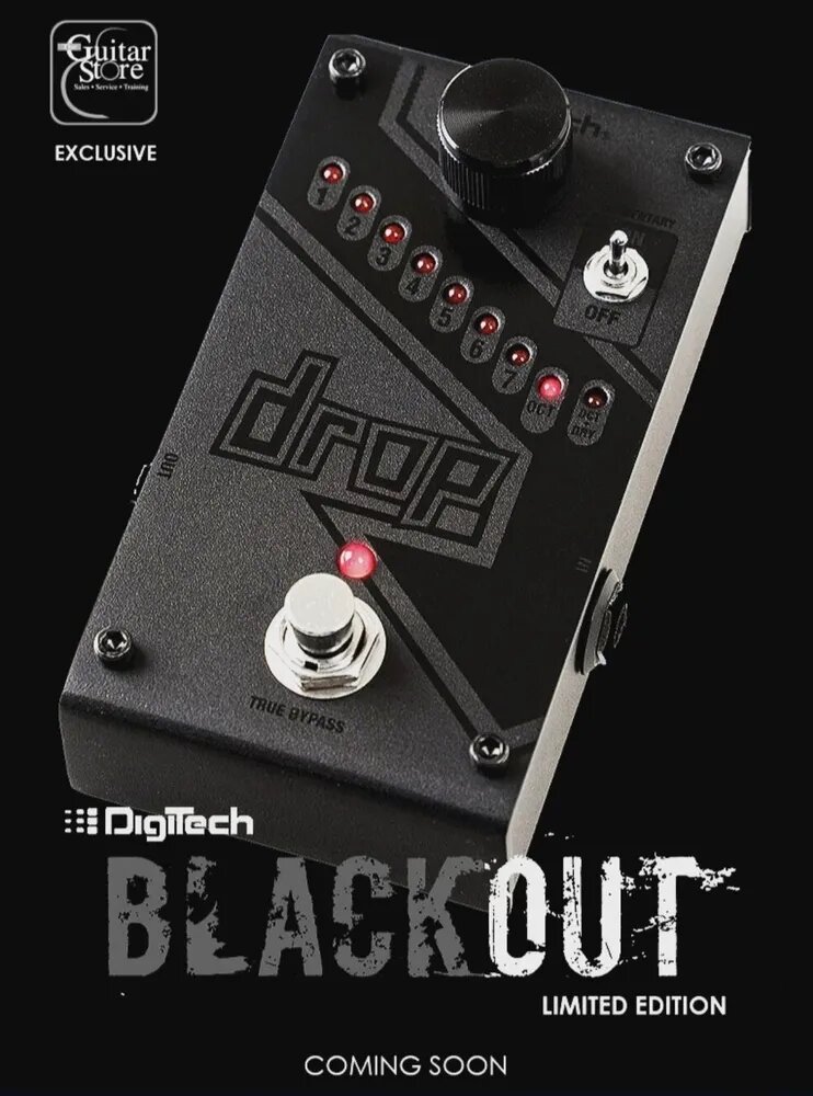 Процессор эффектов для электрогитары Digitech Drop — фото 1