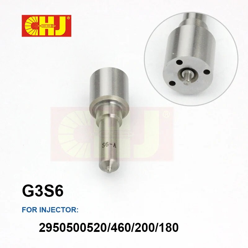 Форсунка Common Rail CHJ G3S6 для инжекторов 23670-0L090, 23670-39365, 23670-30400, 29050-0180/0200/0460 для двигателей Toyota