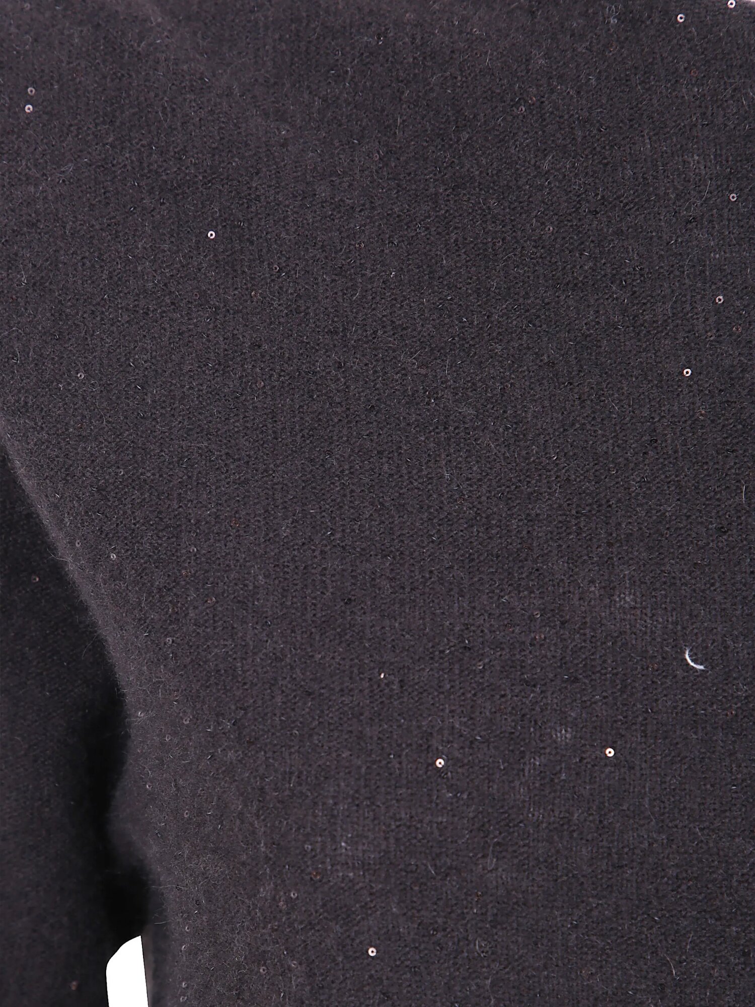 Свитер Antonelli Sequin-embellished sweater, размер 48, , серый — фото 1