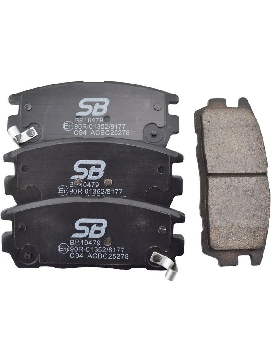 Колодки тормозные дисковые задние SB NAGAMOCHI BP10479 для CHEVROLET Captiva, OPEL Antara, SUZUKI XL7 / Шевроле, Опель, Сузуки