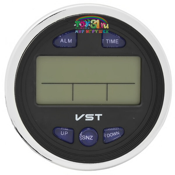 Автомобильные часы Vst Vst7042v (темпер Будильник) Часы Авто