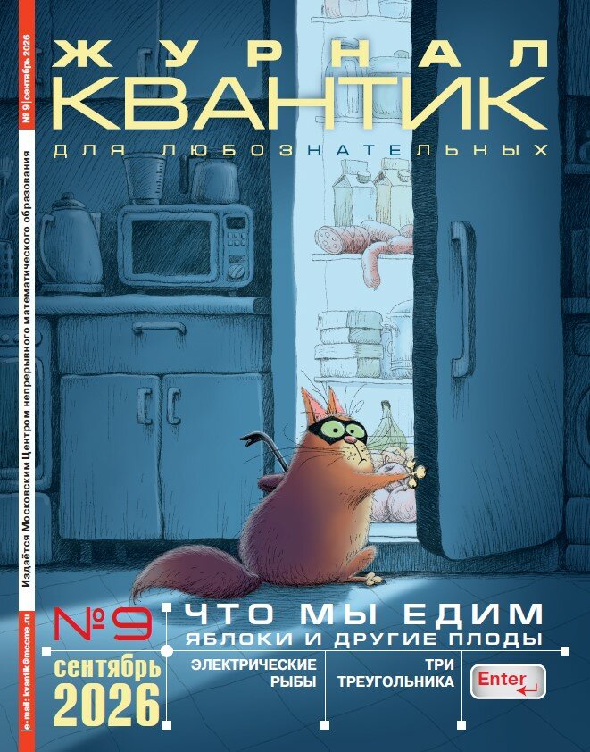 Квантик № 9, сентябрь 2026