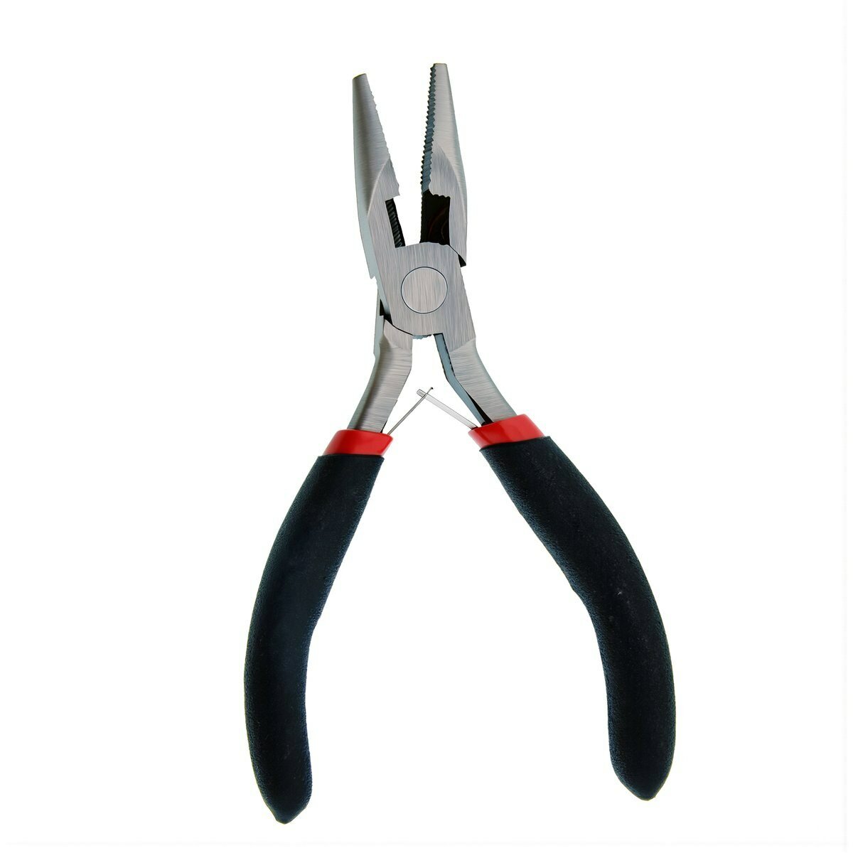Плоскогубцы круглые мини для ручной работы DIY для создания бижутерии, пружина встроенная, ручной инструмент для мелкого ремонта дома