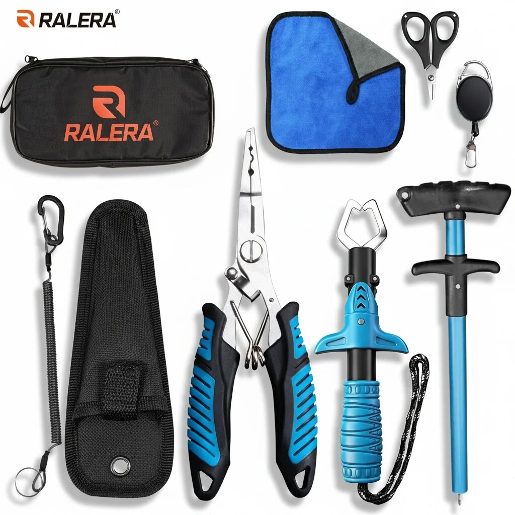 RALERA Комплект рыболовных инструментов из нержавеющей стали