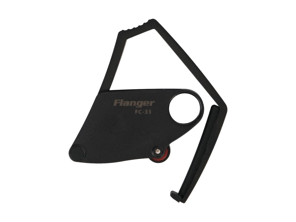 FC-33-BK Каподастр для акустической гитары, черный, Flanger