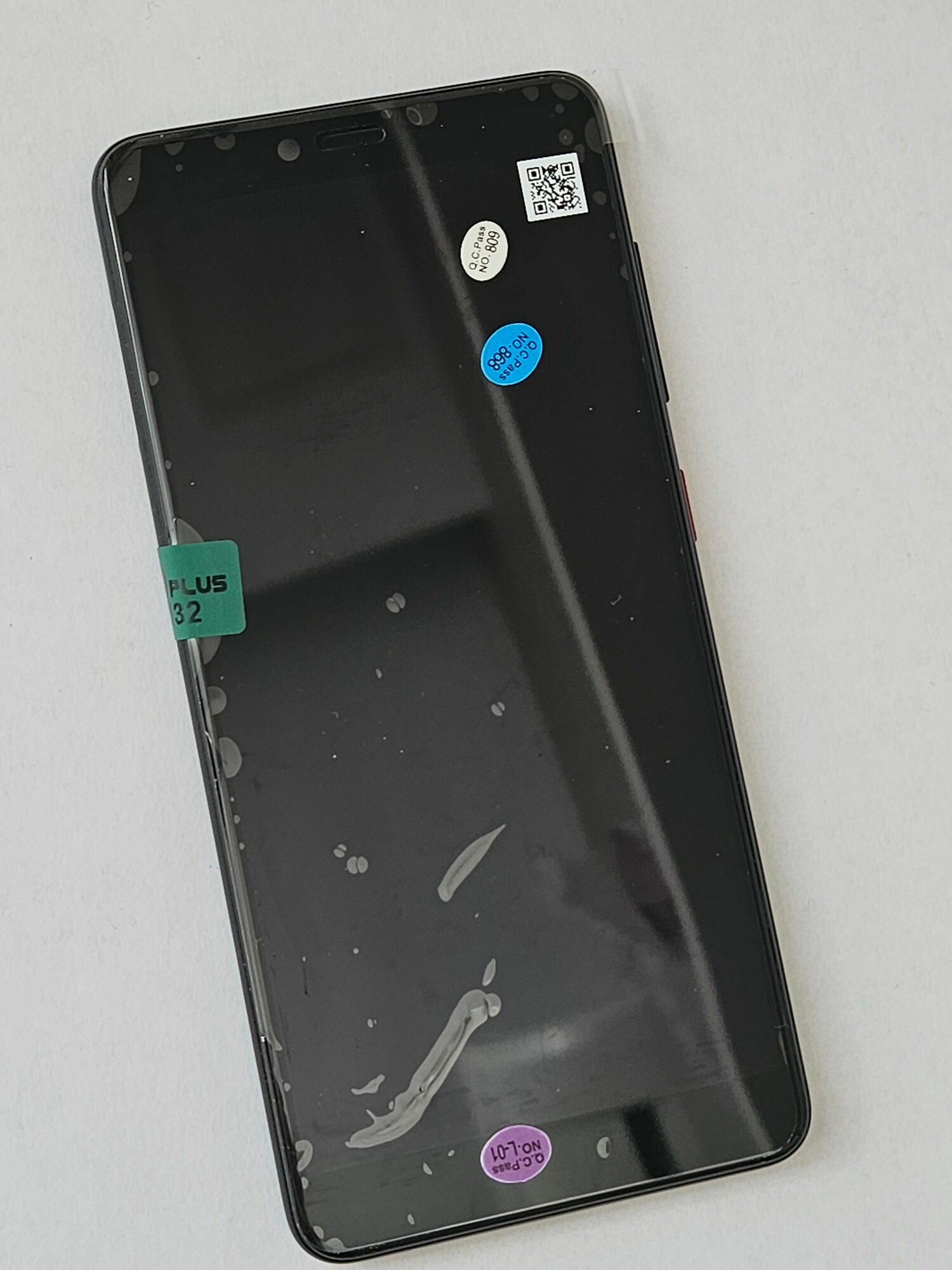 Дисплей для ZTE Blade A7 Vita в сборе с тачскрином в рамке (цвет - black ) ORIG , p/n 126573901009