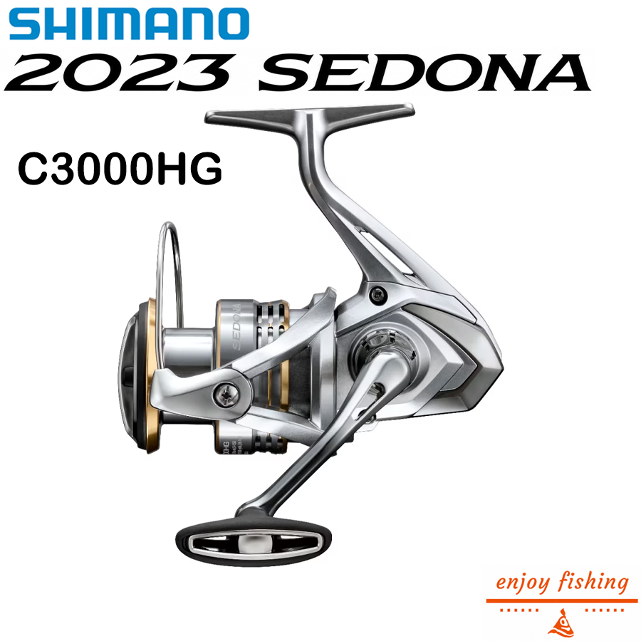 SHIMANO 2023 SEDONA C3000HG Спиннинговое катушка Подходит для Морская и пресной, Малайзия