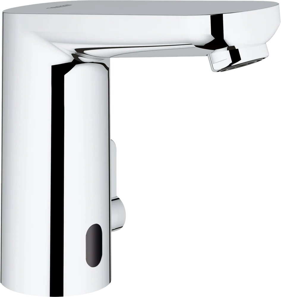 Смеситель для раковины Grohe Eurosmart Cosmopolitan E 36327001 сенсорный, хром, глянцевый, кран для ванной в раковину, из латуни, для инвалидов