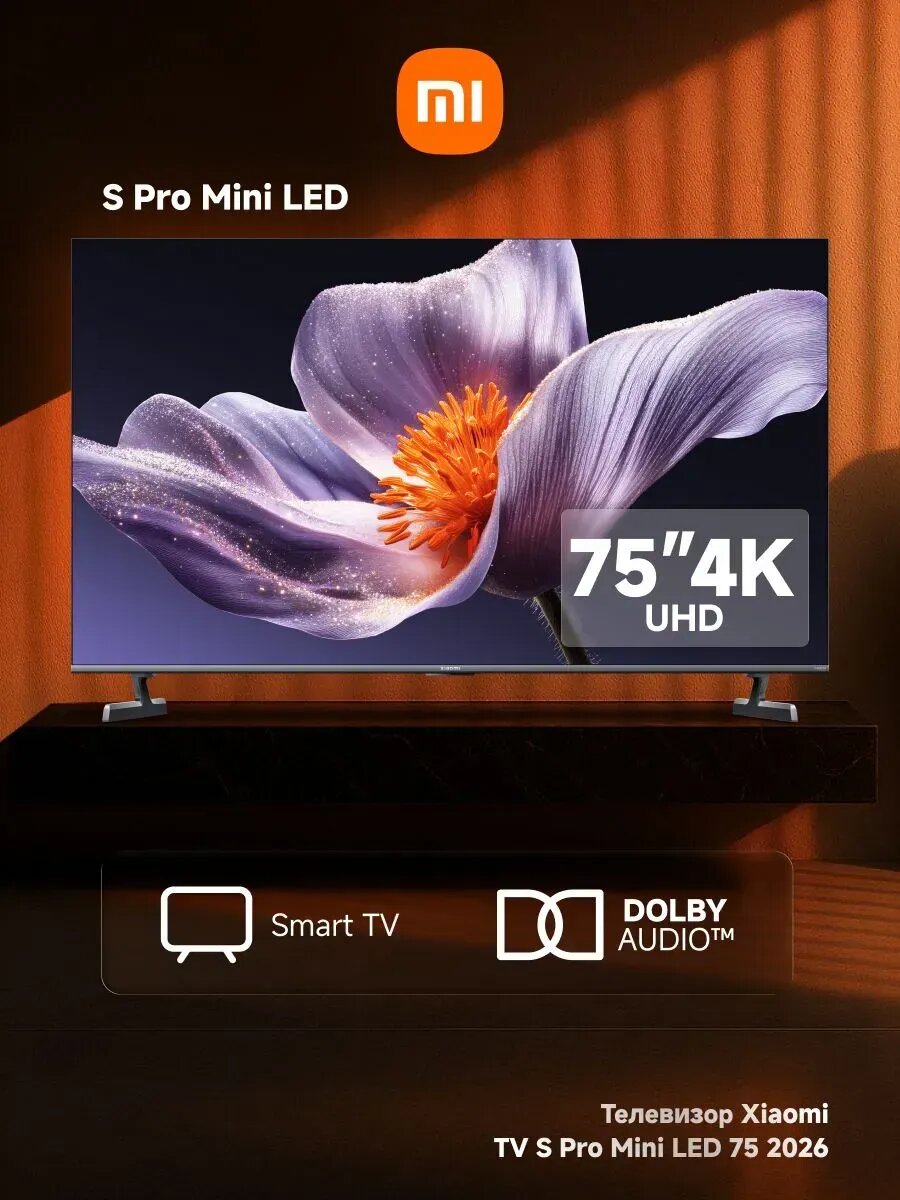 Телевизор Mini-LED S Pro Mini 75 (L75MB-SRU) 2026