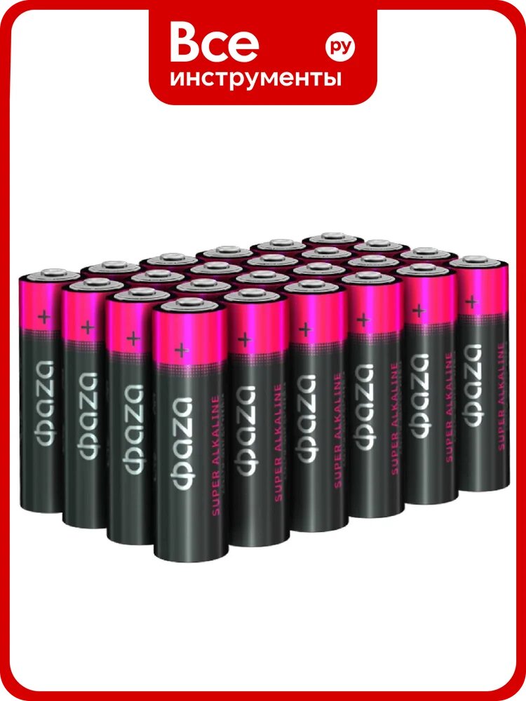 Элемент питания ФАZА алкалиновый AA/LR6 1.5В Super Alkaline PB-24 упаковка 24 шт. 5058194