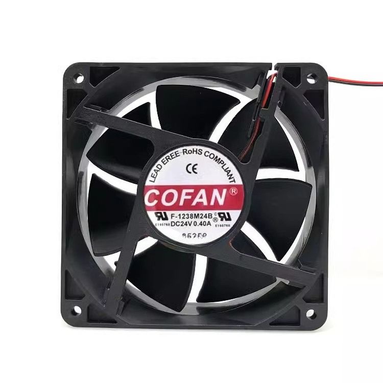 COFAN F-1238M24B DC24V 0.40A 12CM 12038 Двойной шаровой инвертор Вентилятор высокого воздушного потока -