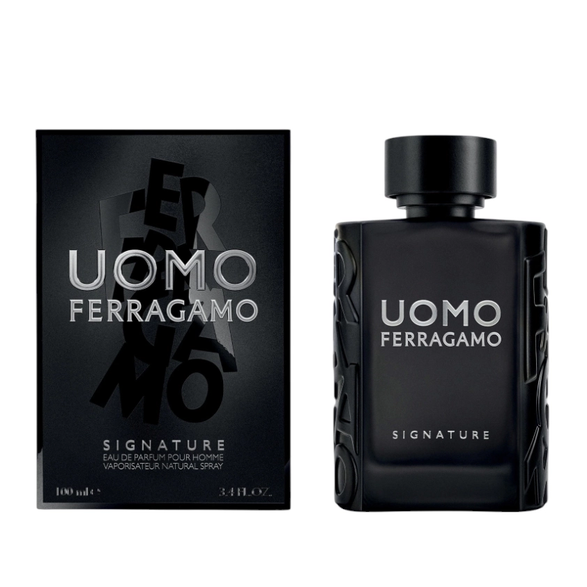 Мужская парфюмерная вода Уомо Сигнатур 100 мл / Salvatore Ferragamo Uomo Signature