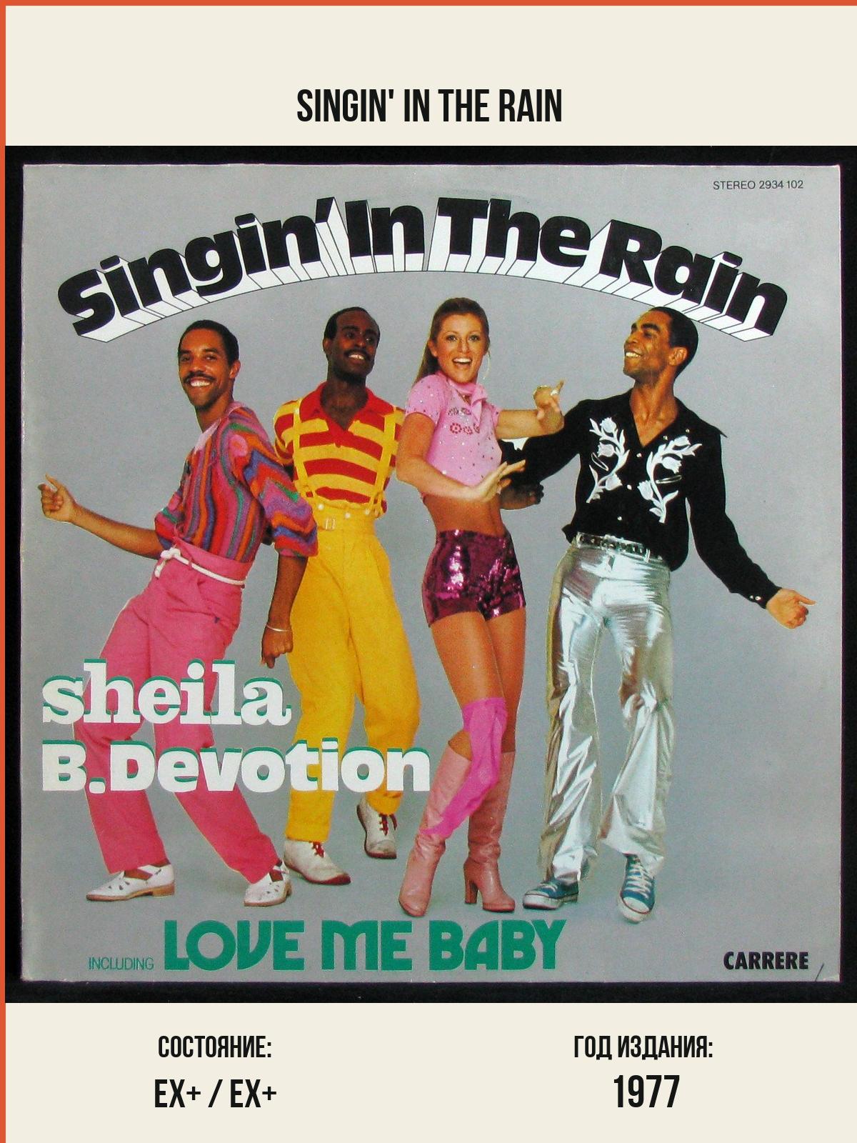 Виниловая пластинка Carrere Sheila & B.Devotion – Singin' In The Rain