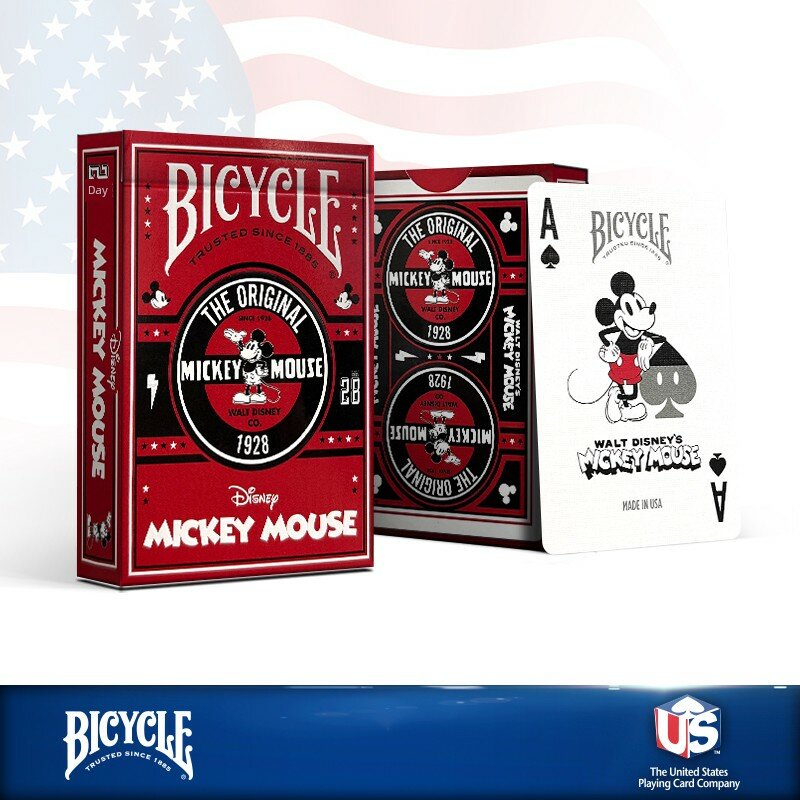Официальные карты для покера с классическим Микки-Маусом Дисней, набор 52 карт, коллекционный подарок