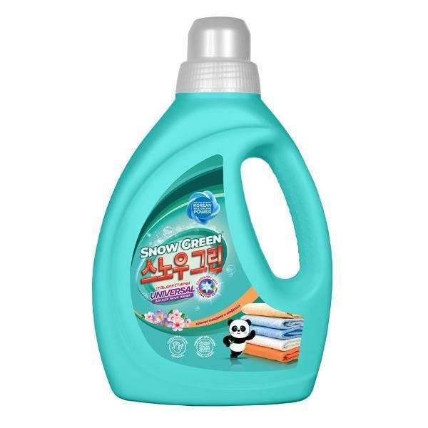Гель для стирки Snow Green для всех типов тканей, 1 л
