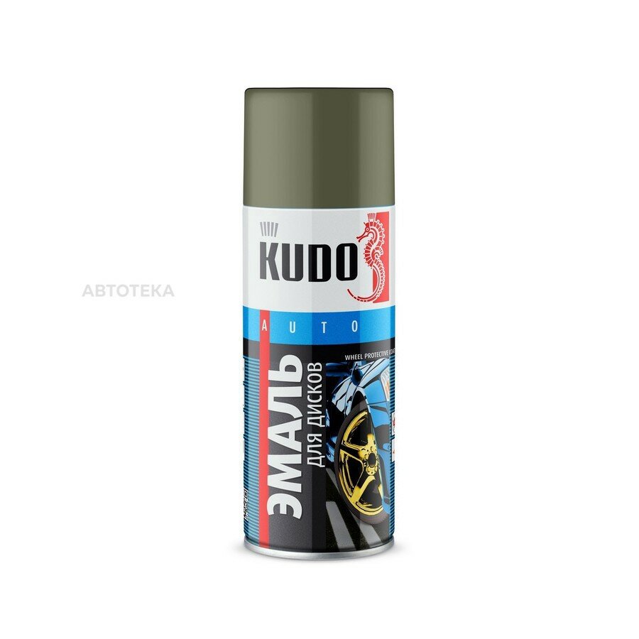 KUDO Эмаль для дисков болотная (0.520L) KUDO KU5204