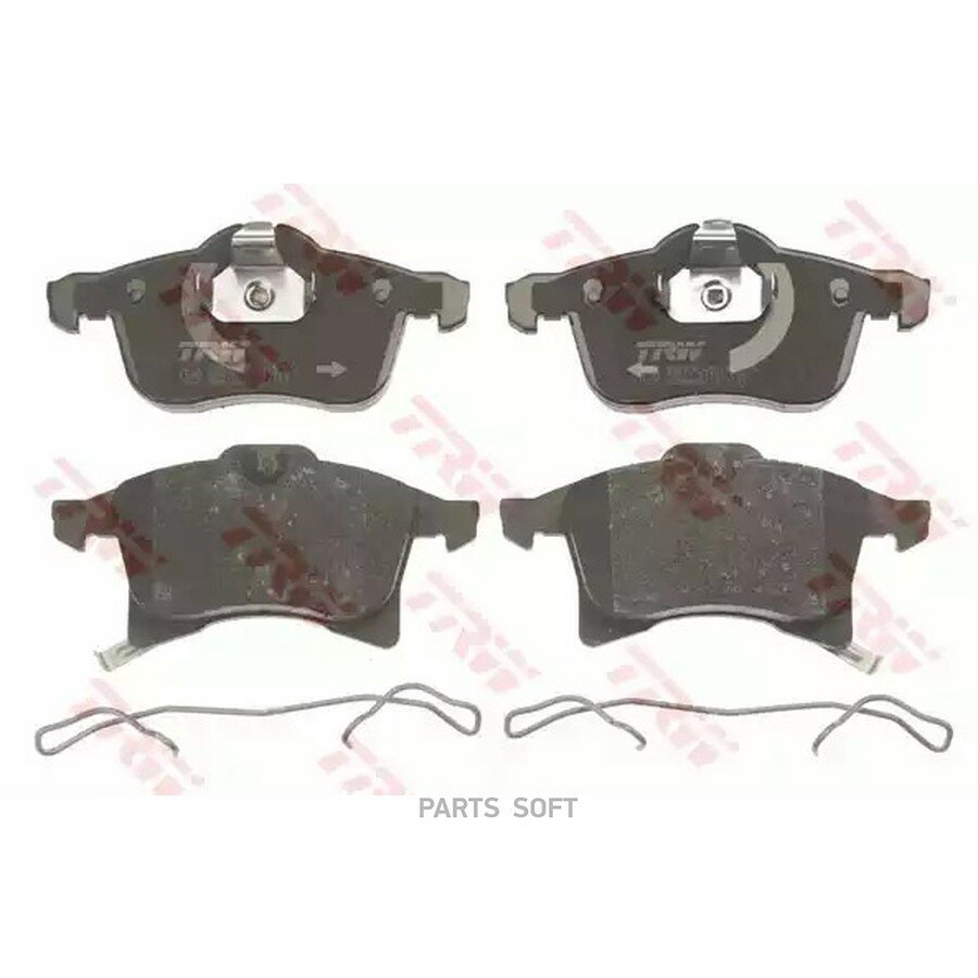 TRW GDB1668 GDB1668 1036 02 ! колодки дисковые п.\ Opel Astra 1.2i-1.9DTi/Meriva 1.4-1.7DTi 03>