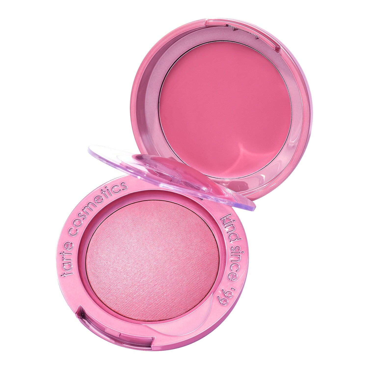 Tarte Румяна Macaron blush & glow duo кремовые и прессованные румяна 7,8 г оттенок Pink champagne