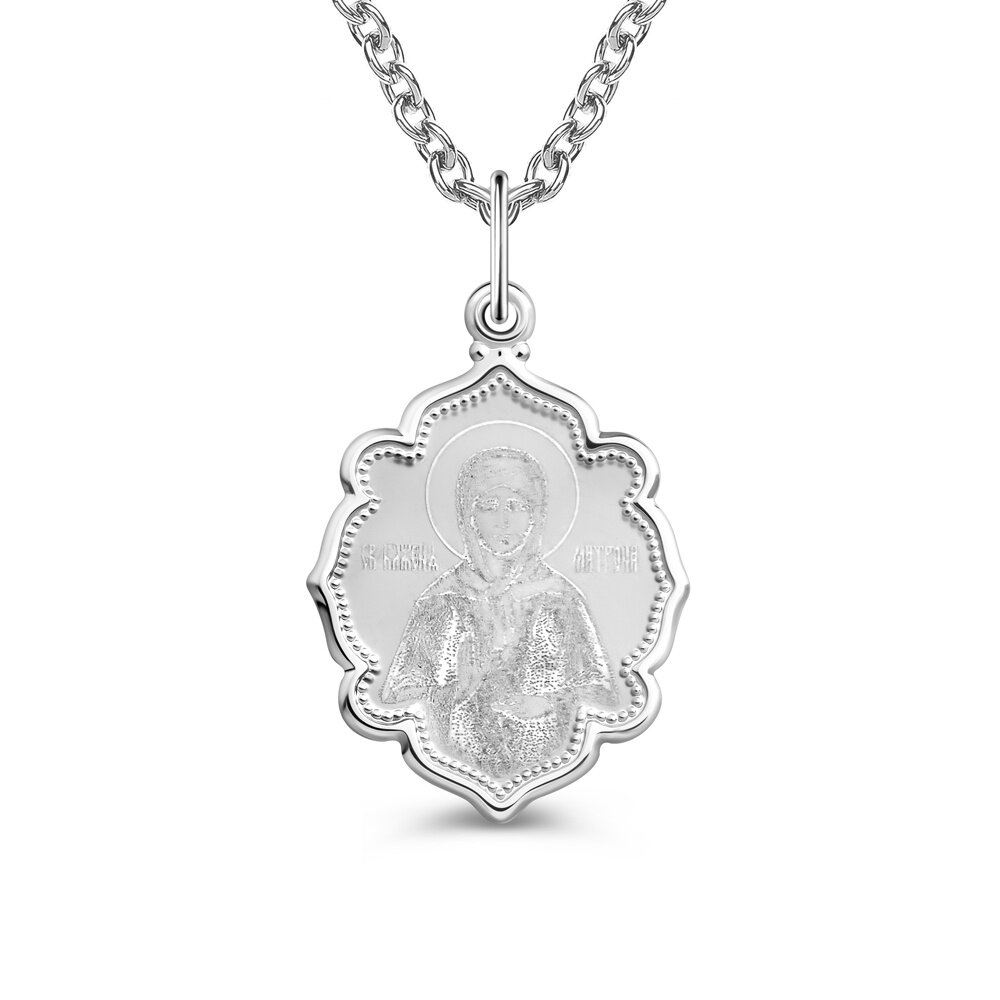 Подвеска 585GOLD, серебро, 925 проба, родирование