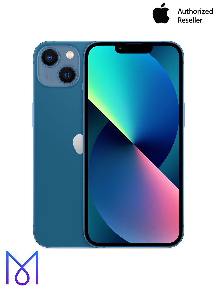 Apple Смартфон iPhone 13 mini, 5.4“, 2438mAh, nanoSIM+eSIM Global 4/128 ГБ, Nano-SIM, eSIM — фото 1