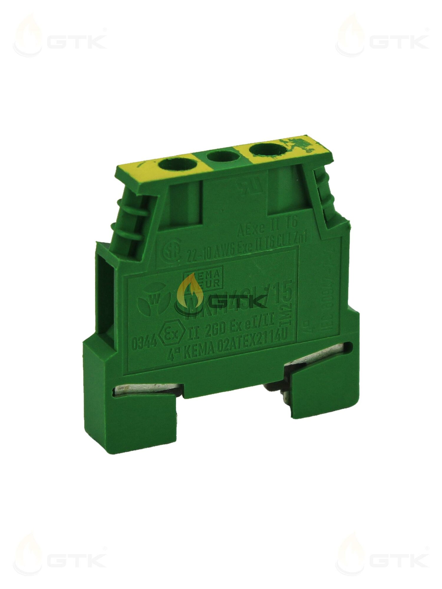 Заземляющая клемма Wieland Electric GmbH (MINI) WKM 4 SL/15, 55.504.9153.0