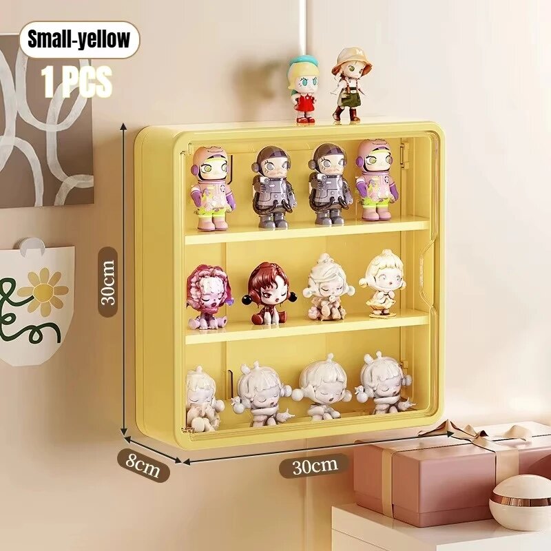 Магнитный органайзер для фигурок из полипропилена Stelllach-Organizer Yellow-S