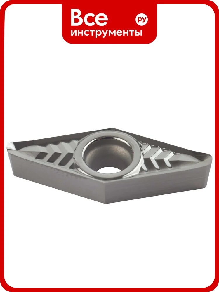Пластина твердосплавная токарная VCGT110308-NFC N10 Debever Machining Solutions VCGT110308NFCN10