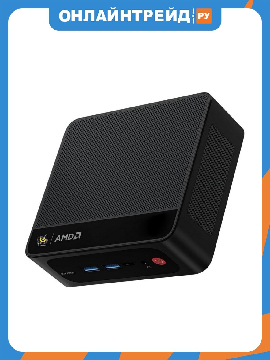 Неттоп Beelink SER5 (Ryzen 5 5500U 2.1 ГГц, 16 Гб, SSD 480 Гб, Radeon RX Vega 7, NoOS)