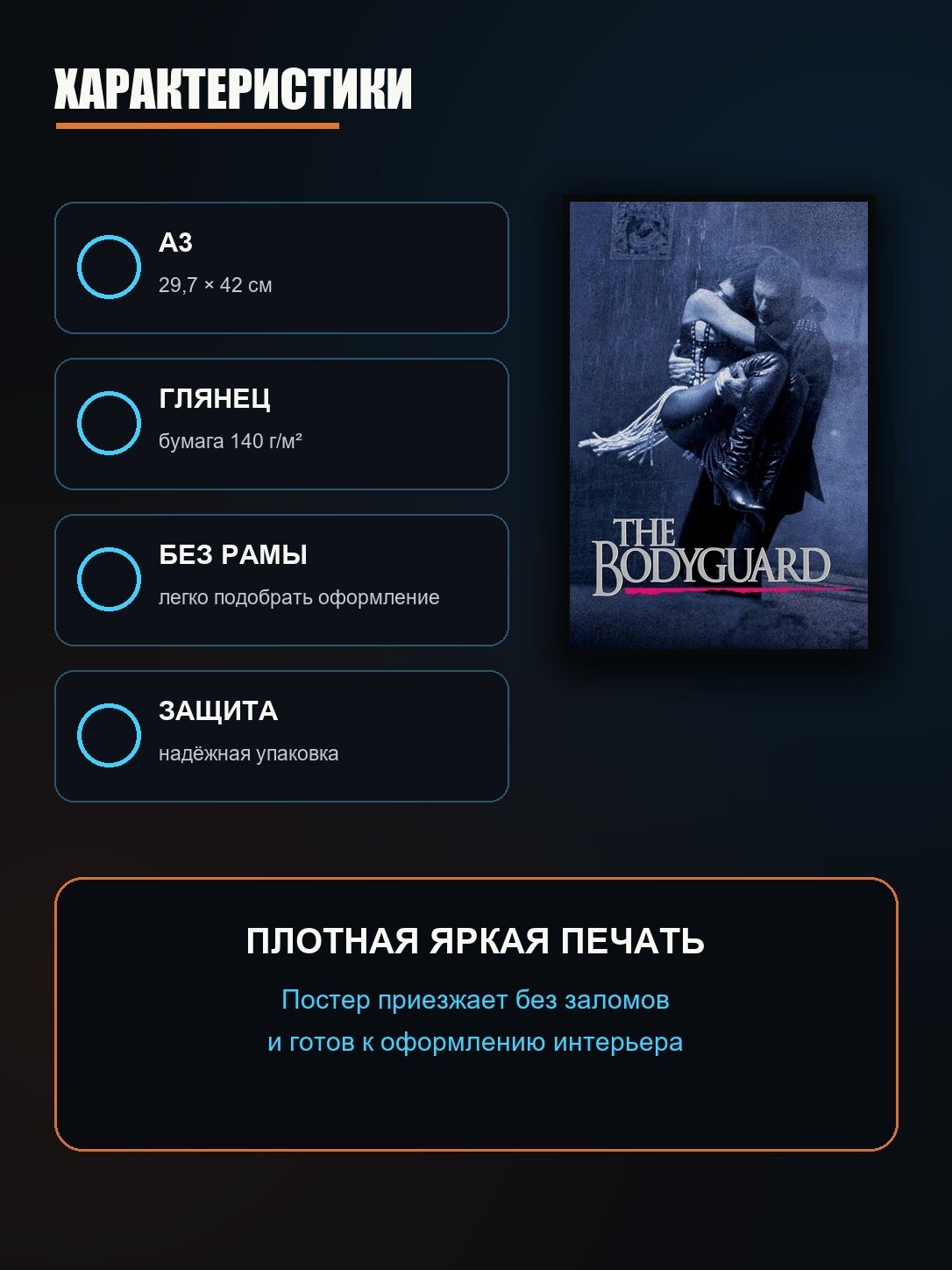 Постер Телохранитель — фото 1