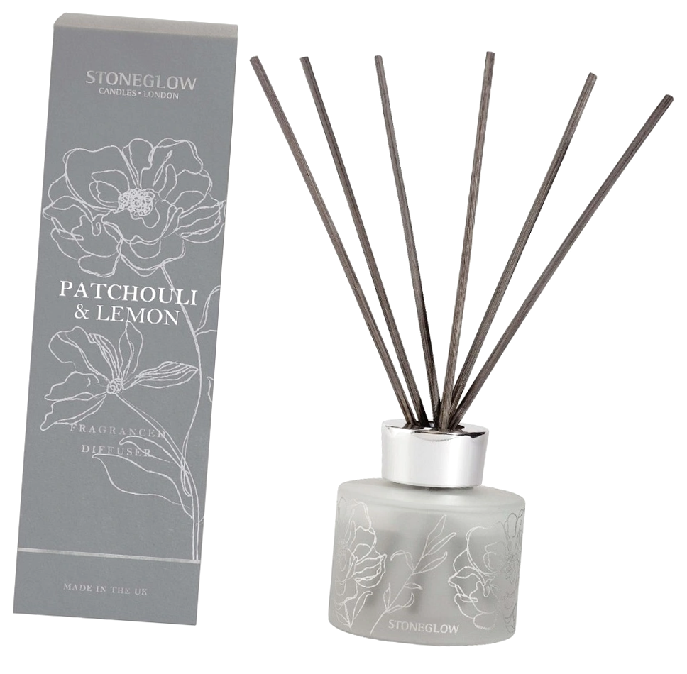 Интерьерный диффузор Stoneglow Patchouli and Lemon 120 мл - Пачули и Лимон