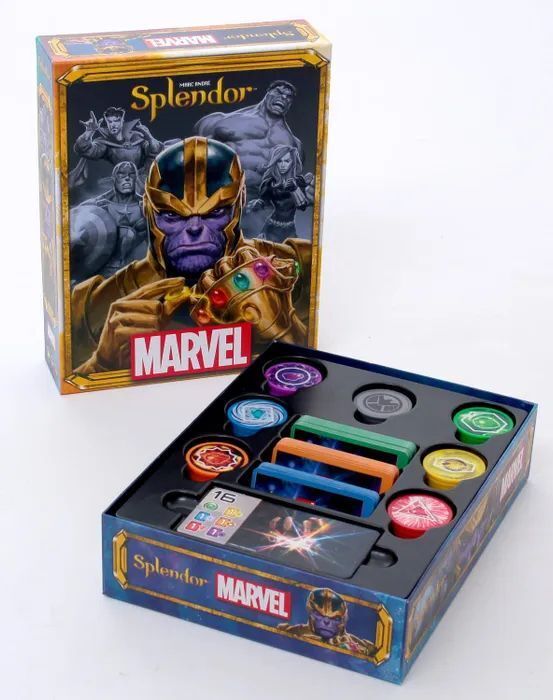 Настольная игра Splendor. Marvel / Роскошь. Марвел на английском языке — фото 1