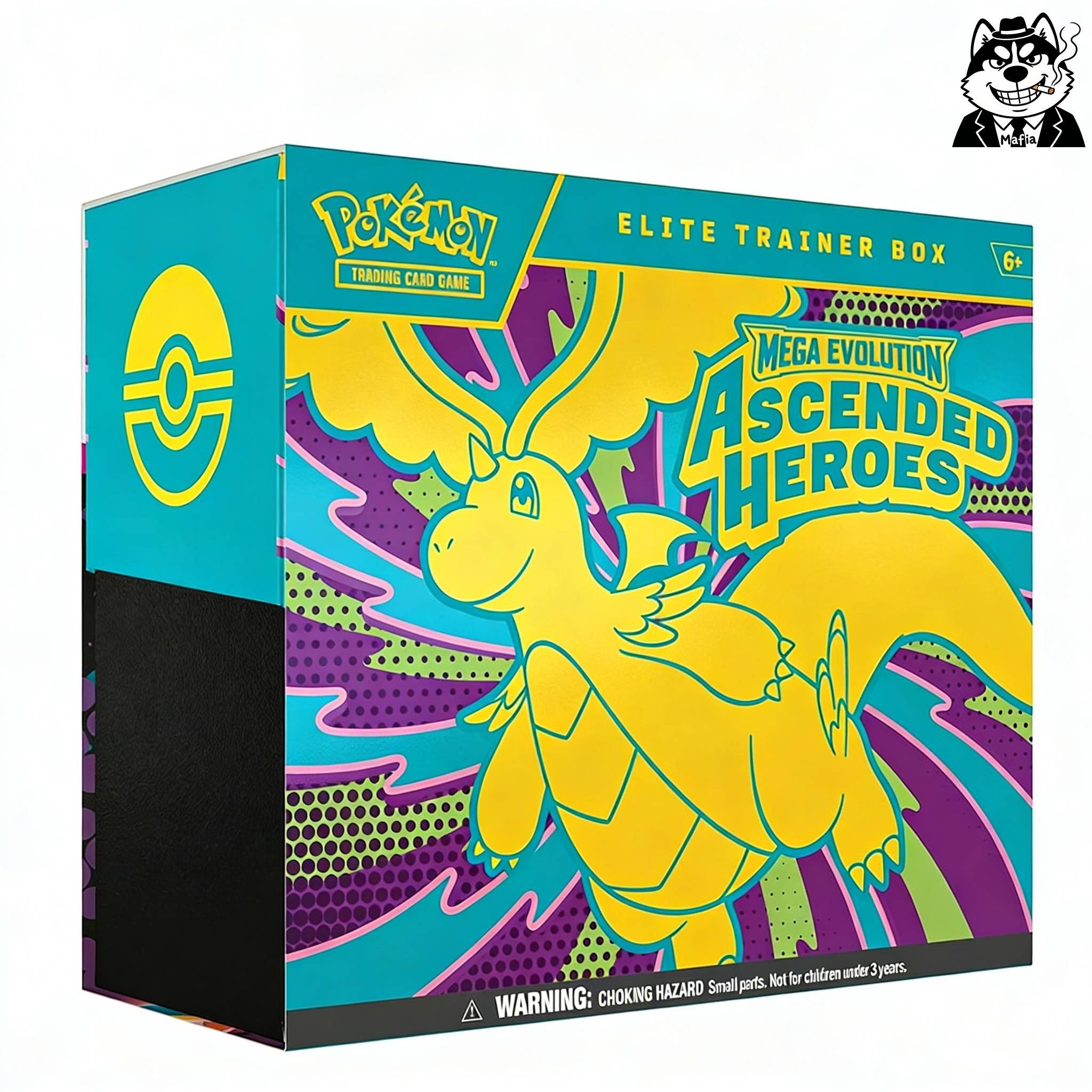 Набор для коллекционирования Pok mon TCG: Mega Evolution Ascended Heroes ETB с Mega Драгонайз