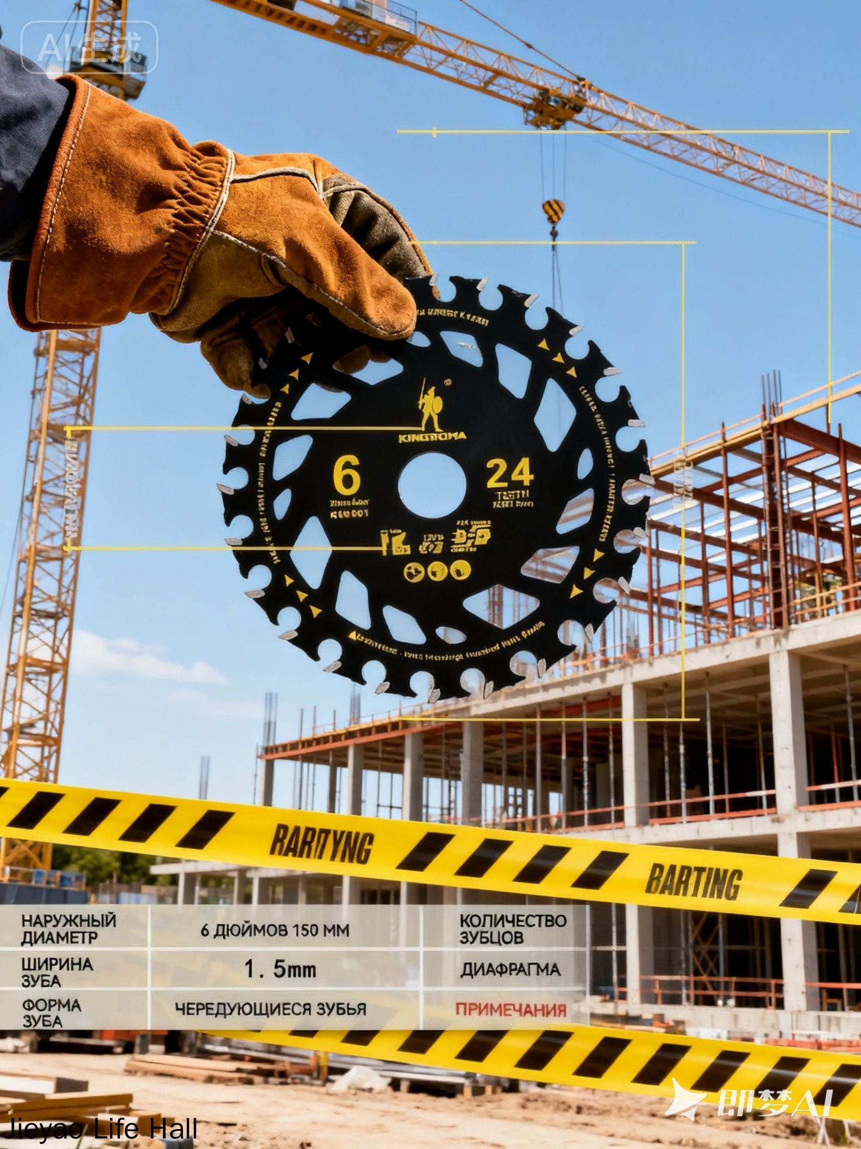 Диск пильный 150 x 1.5 x 20; 24 зуб.